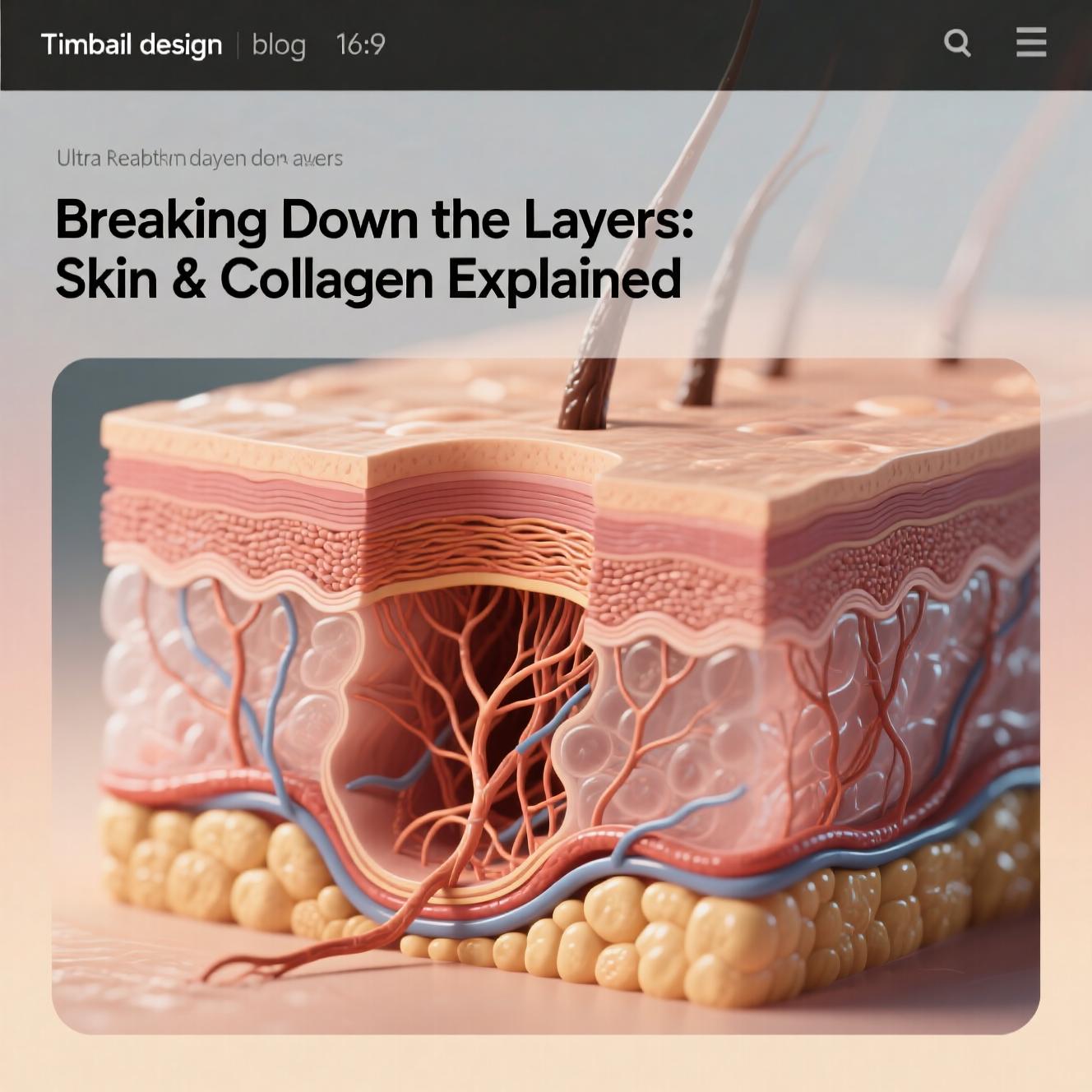 Breaking Down the Layers: Skin & Collagen Explained - Bionics Insights